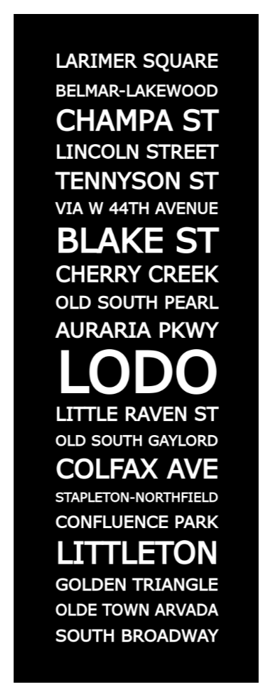 Bus Roll: Personalised Bus Roll Custom Text Print Tram Scrolls