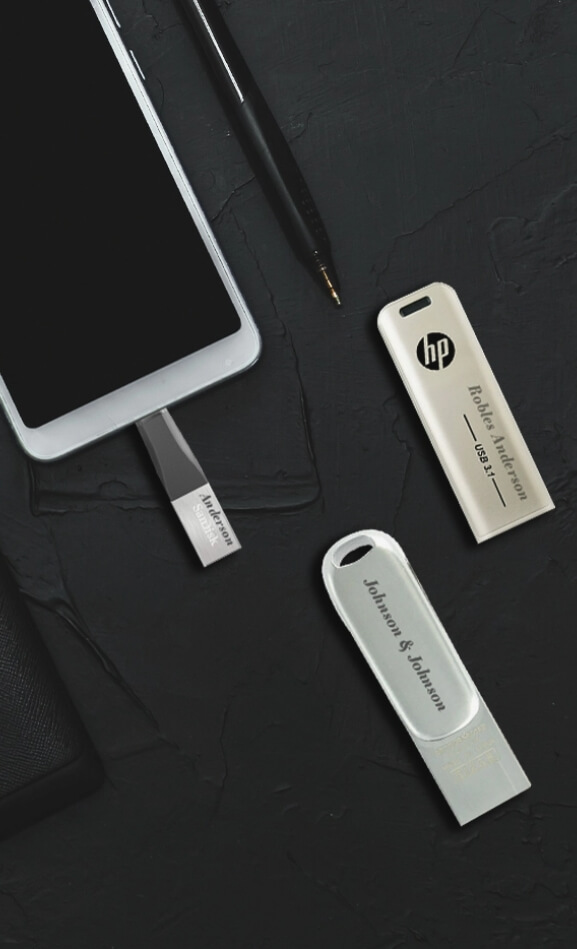 Best Quality Custom Pen Drive in UK | CanvasChamp