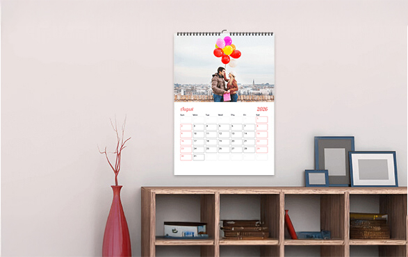 Photo Calendars: Personalised Wall & Desk Calendars | CanvasChamp UK